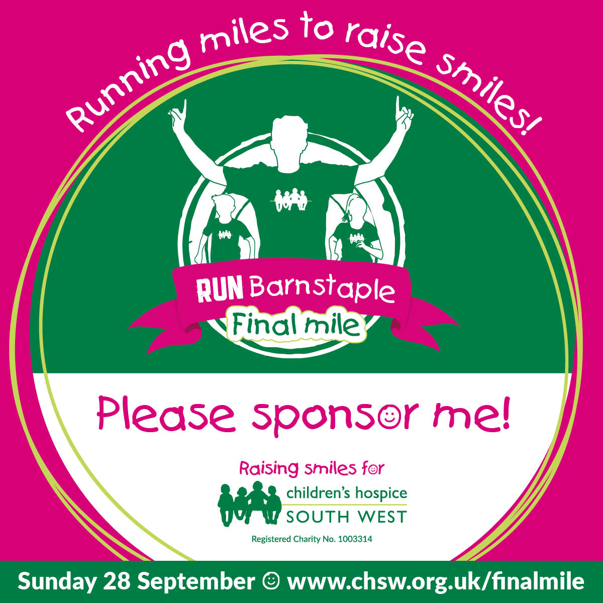Thank you for signing up to the RUN Barnstaple Final Mile | Childrens ...
