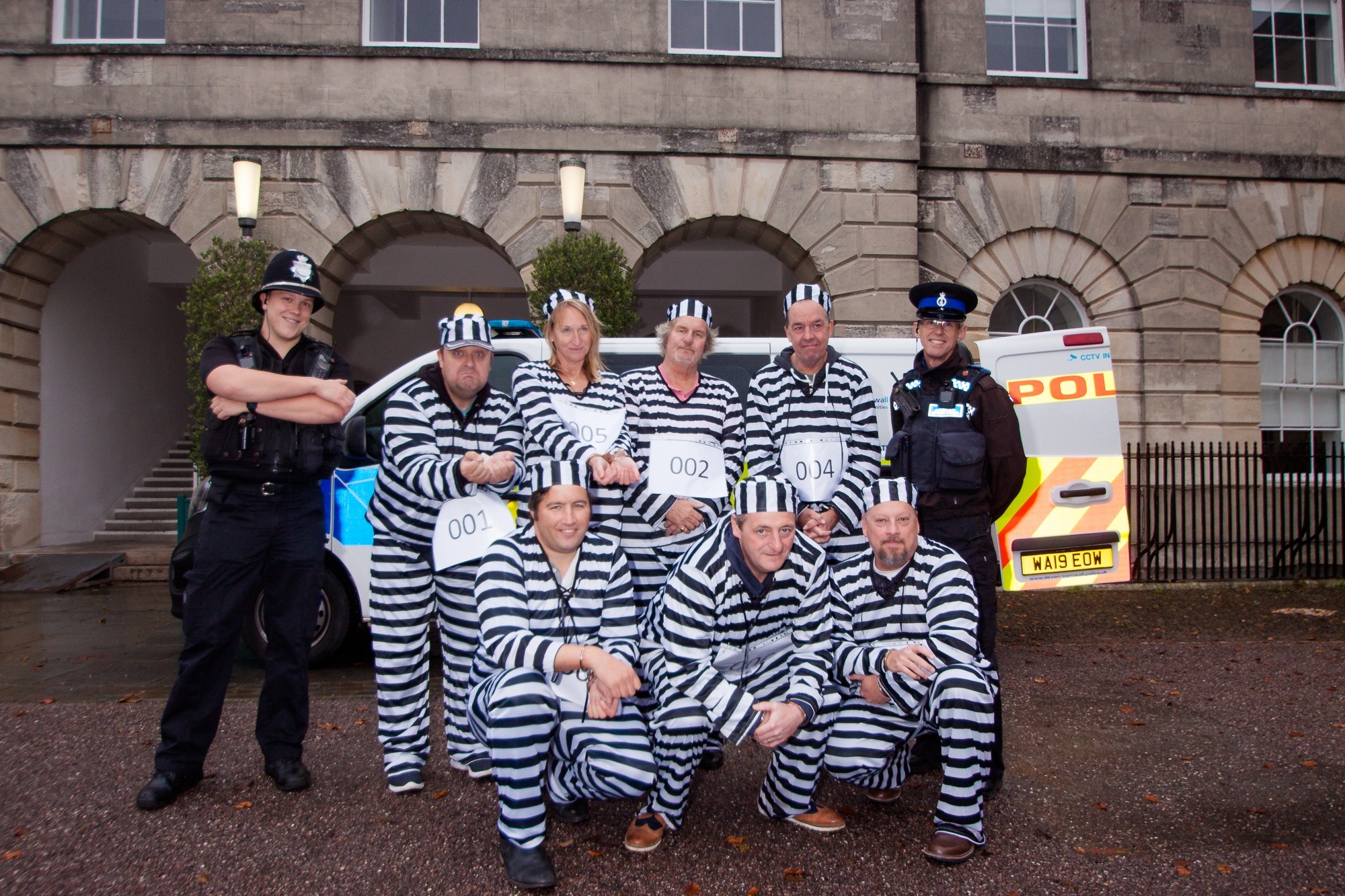 ‘Exeter Seven’ raise thousands for children’s hospice during Jail ...