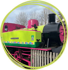 Full steam ahead for Lord Oliver Brown locomotive | Childrens Hospice ...