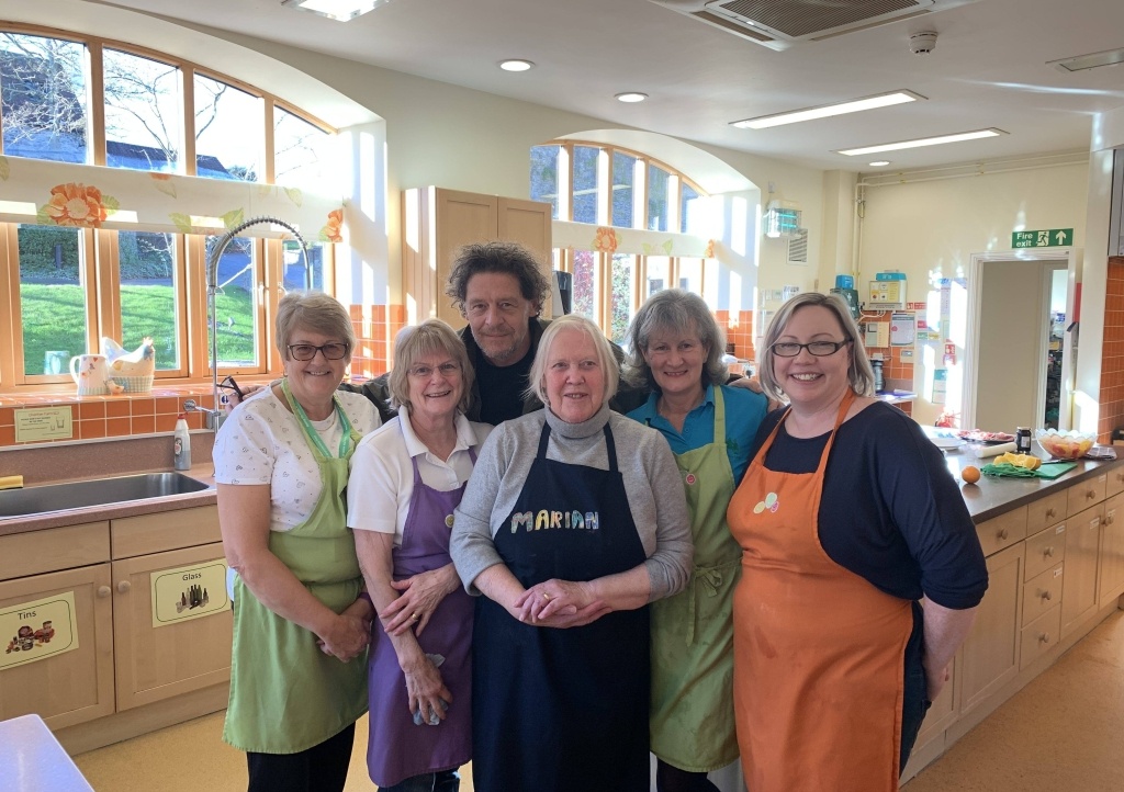 Marco Pierre White visits Charlton Farm | Childrens Hospice South West